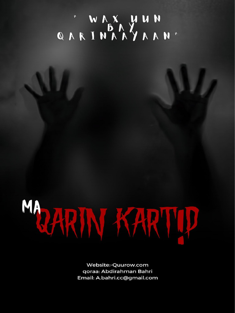 @sheekoyin. Ma Qarin Kartid | PDF