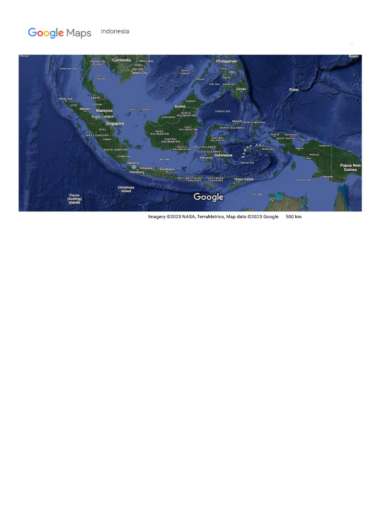 Map Indonesia | PDF
