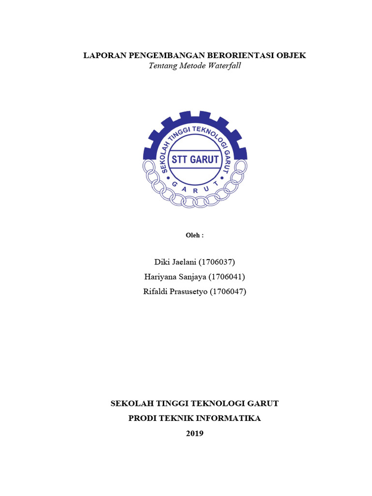 Penjelasan Metode Waterfall dalam Pengembangan Software | PDF | Teknologi & Rekayasa