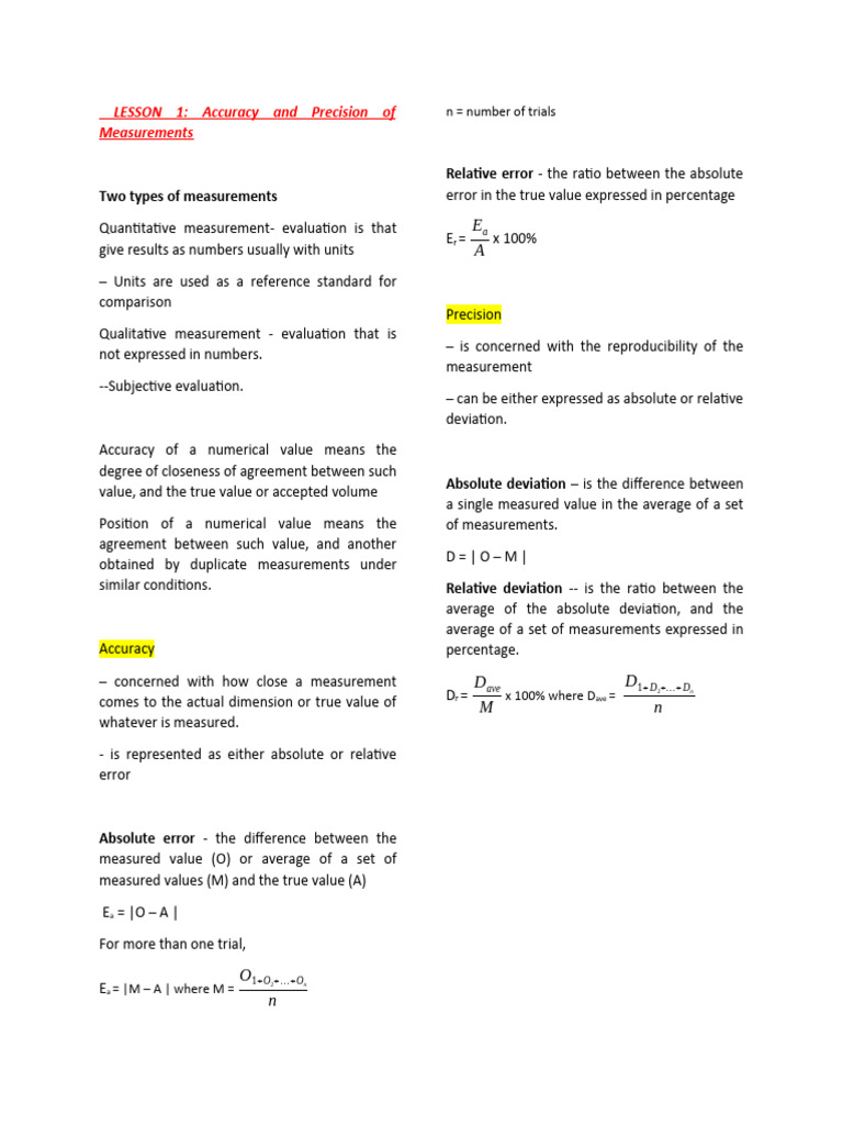 TRANSES CHEM LEC - Lesson 1 | PDF