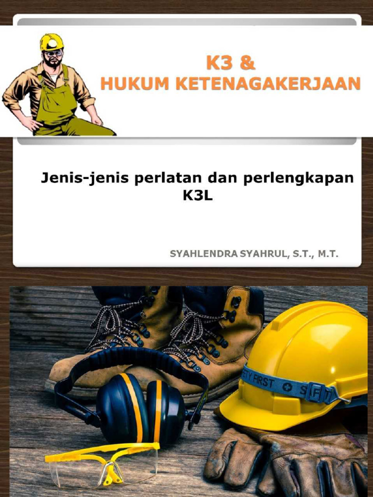 JENIS-JENIS PERALATAN DAN PERLENGKAPAN KERJA | PDF