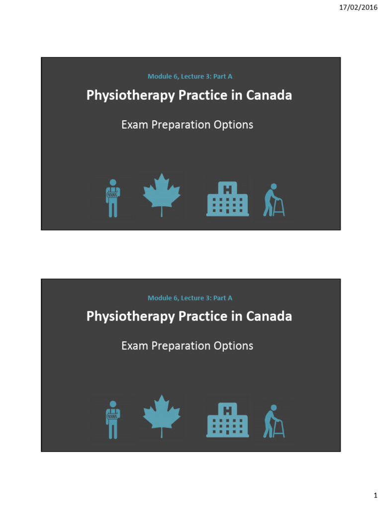 PCE Preparation Course Options | PDF | Physical Therapy | Cognition