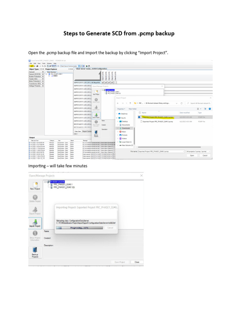 Steps To Generate SCD and Uploading | PDF