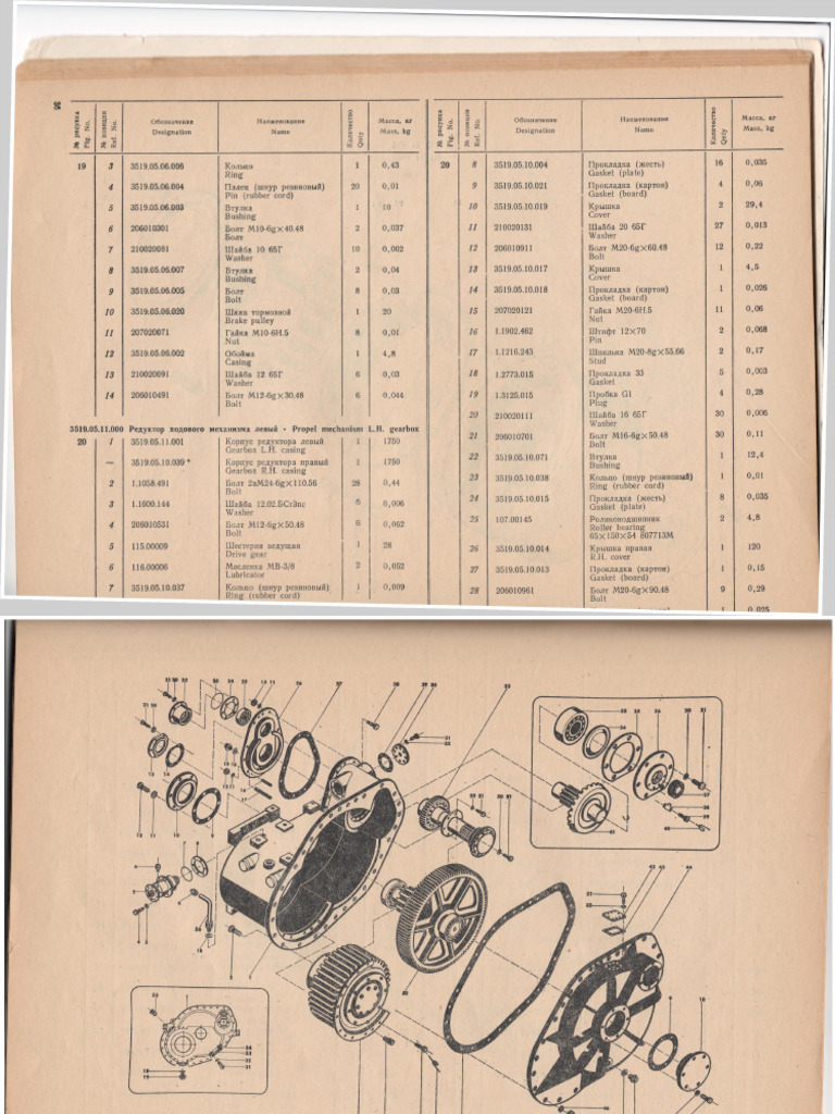 Каталог 3519.05.11.000сб Редуктор | PDF
