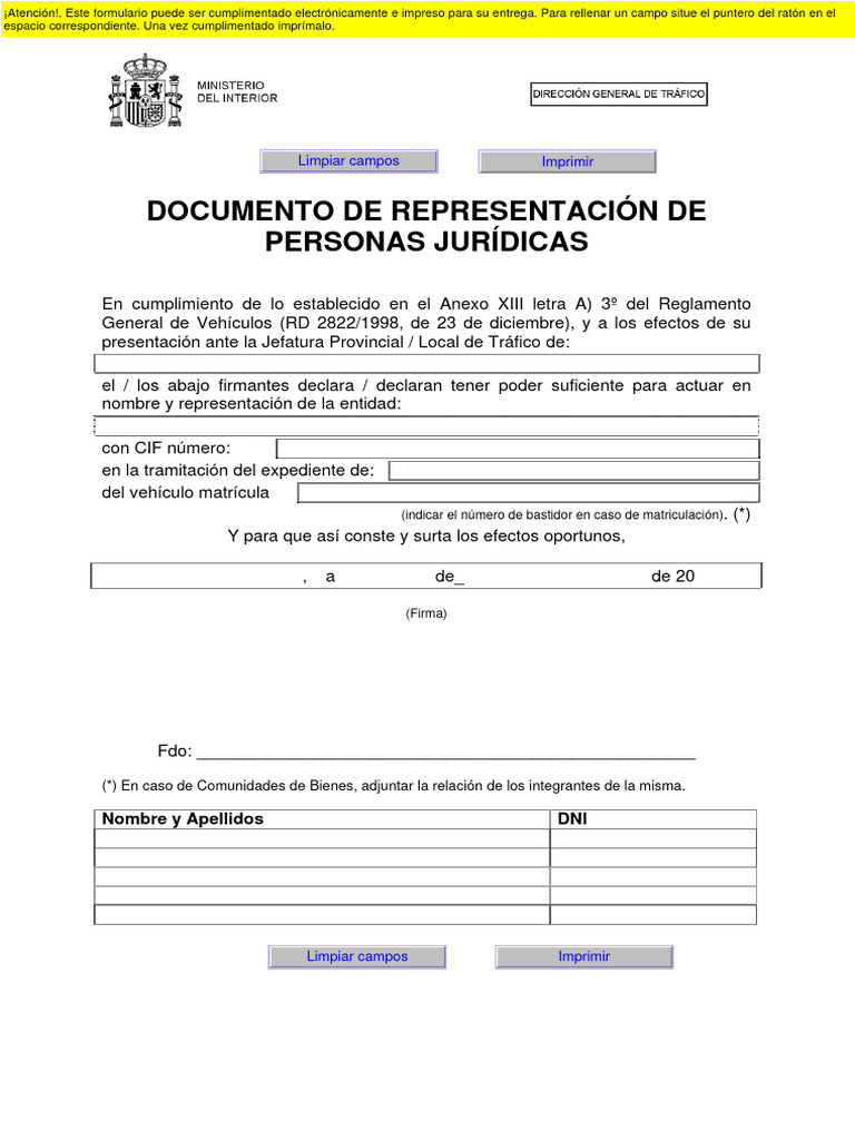 2.documento Representacion Persona Juridica | PDF