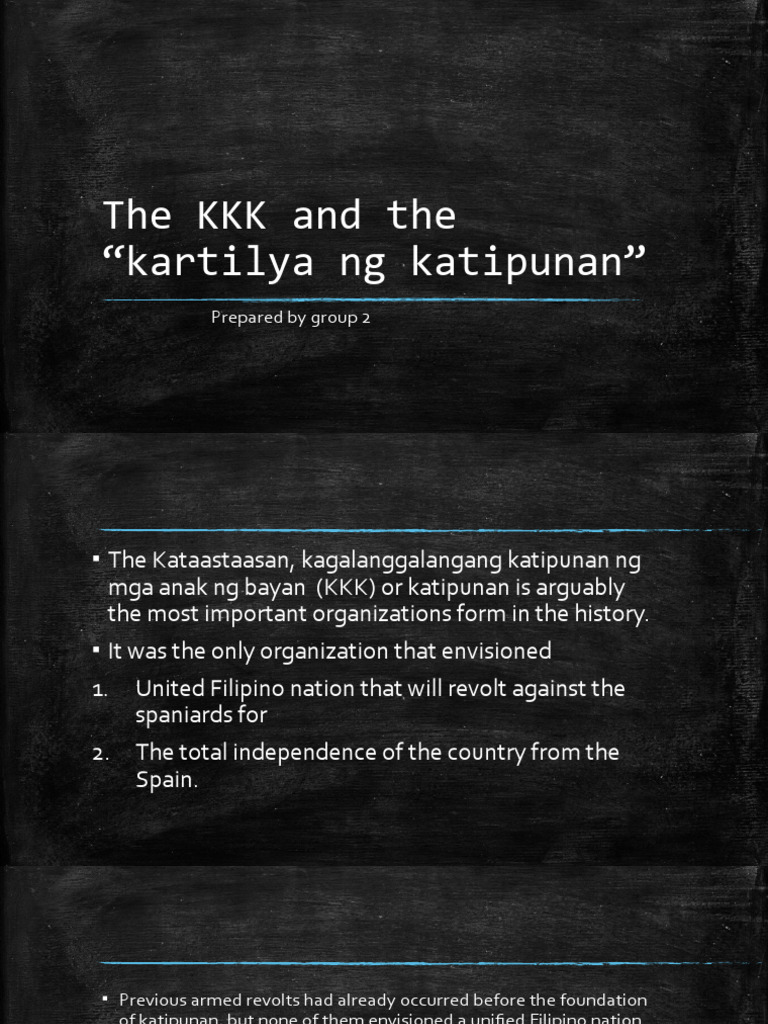 The KKK and The Kartilya NG Katipunan | PDF | Philippines