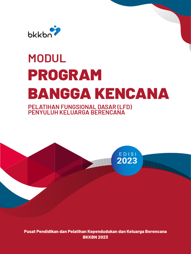 Modul Program Bangga Kencana | PDF | Karier & Perkembangan | Ilmu Sosial