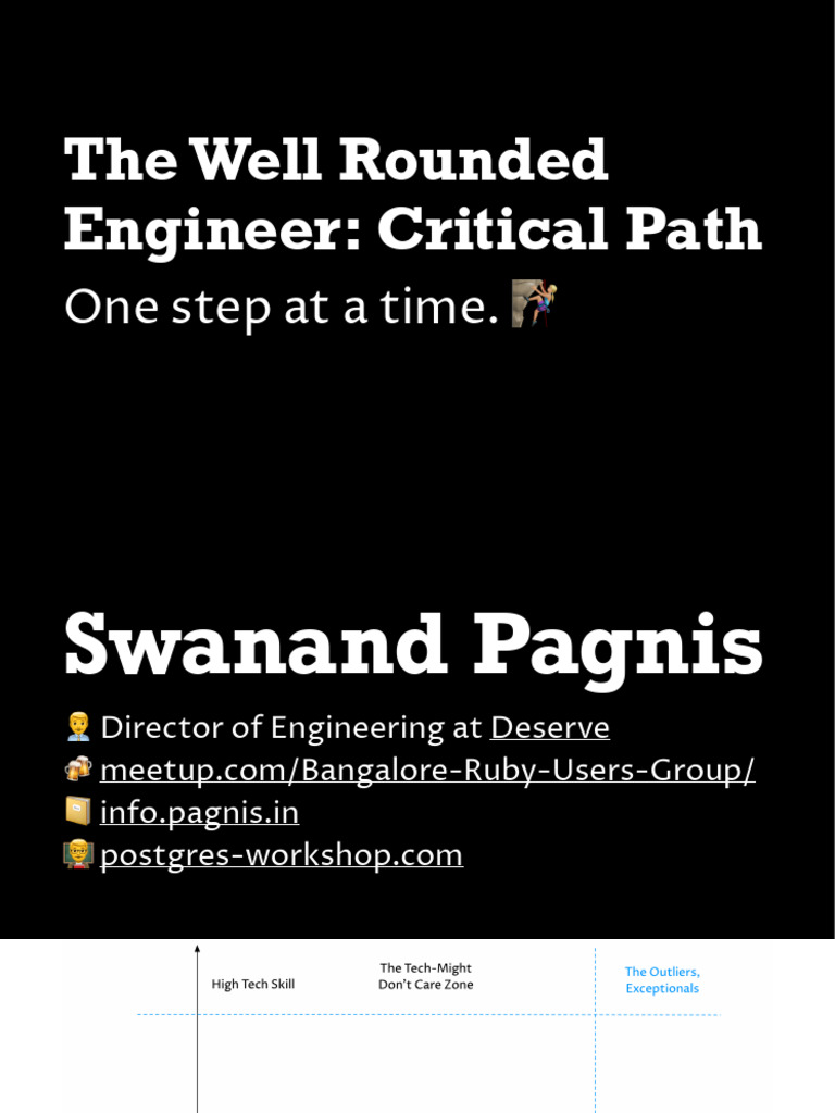 The Well Rounded Engineer - Critical Path | PDF | Source Code | Parsing