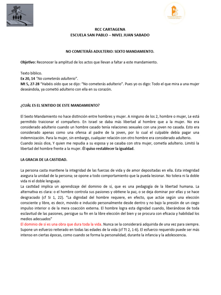 No Cometerás Adulterio | PDF | Adulterio | Libertad