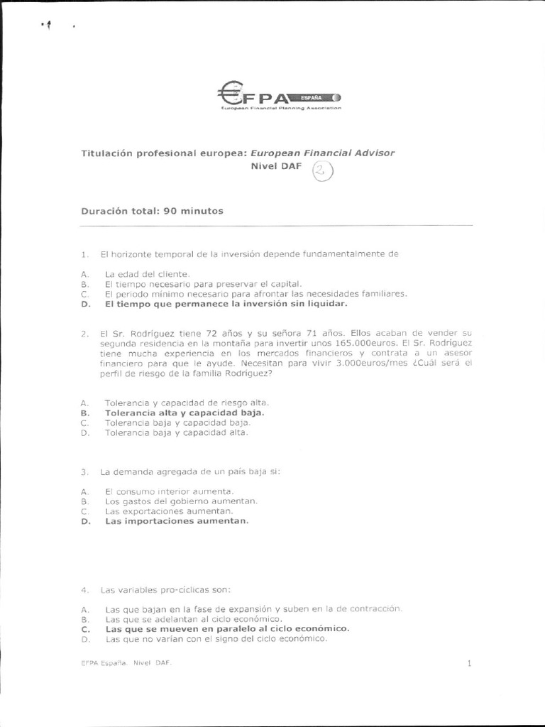 Examenes Fa 6 | PDF