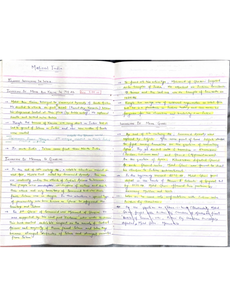 Medieval History Notes | PDF