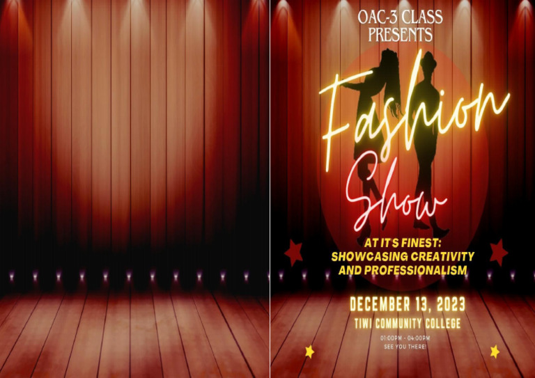 Programme Card Front and Back Page Flow 1 (1) (AutoRecovered) | PDF