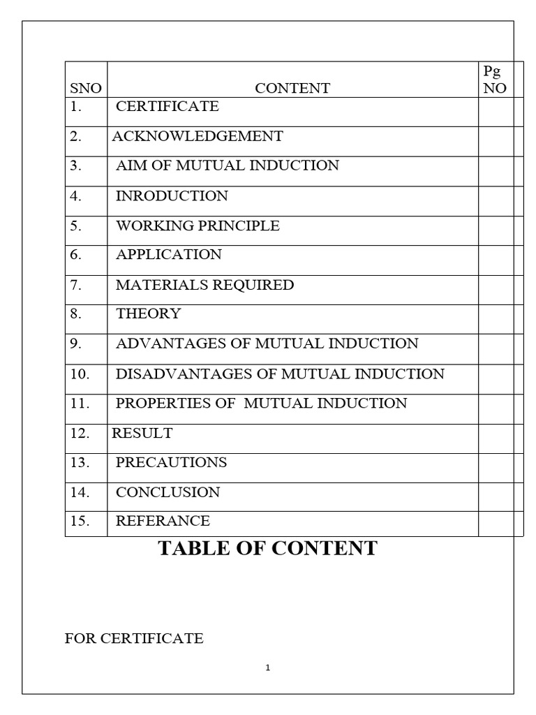 Phy Proj Class 12 - Mutual Induction | PDF | Electromagnetic Induction | Inductor