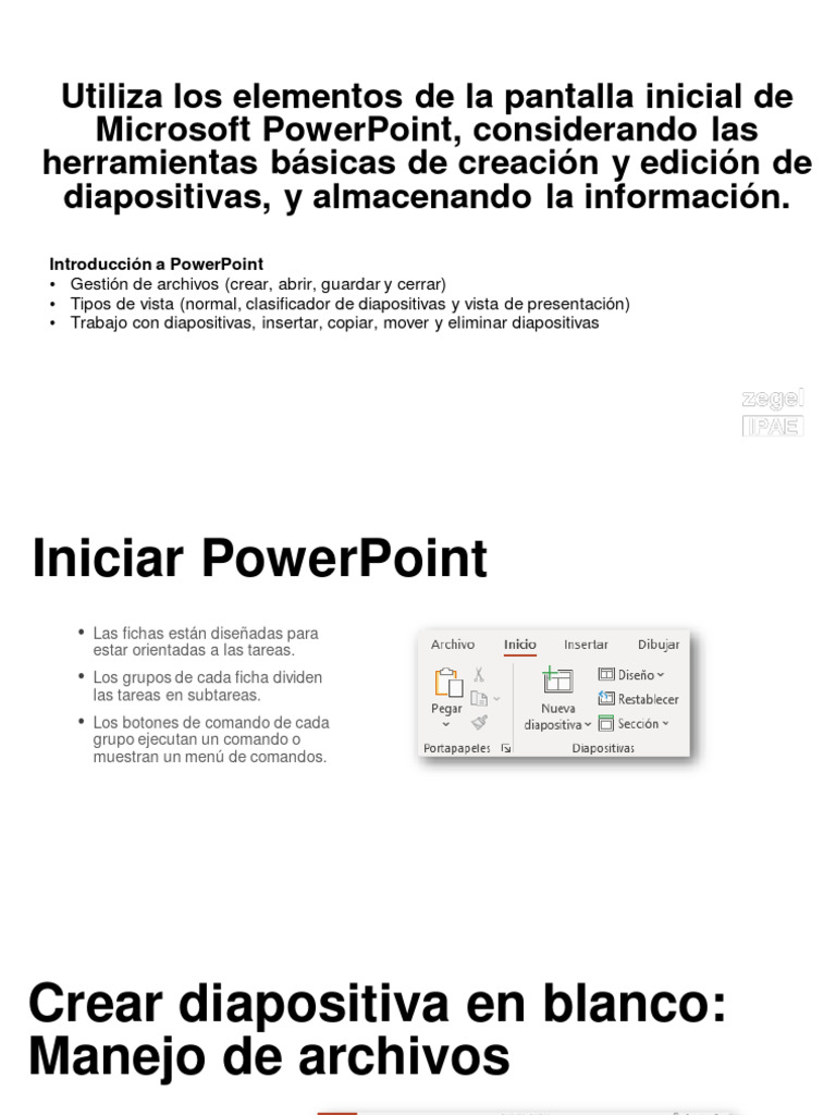 POWER POINT 1 | PDF | Microsoft PowerPoint | Archivo de computadora