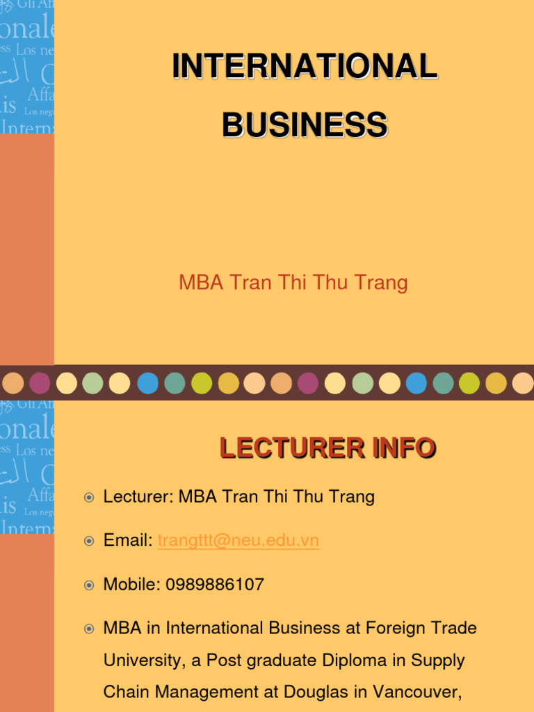 Chap001+Challenge - IB | PDF | Globalization | Market (Economics)