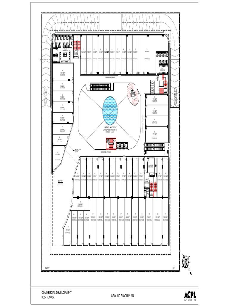 133 Ground Floor Plan | PDF | Structural Engineering | Buildings And ...