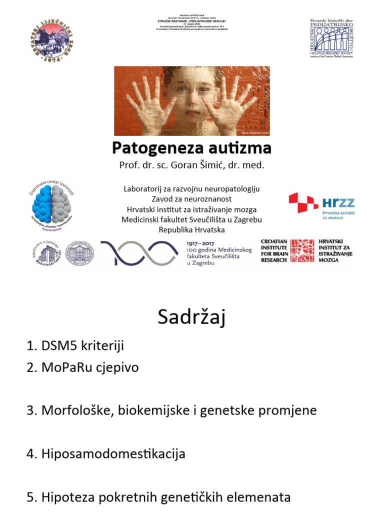 Patogeneza Autizma Gs - 67FINA | PDF
