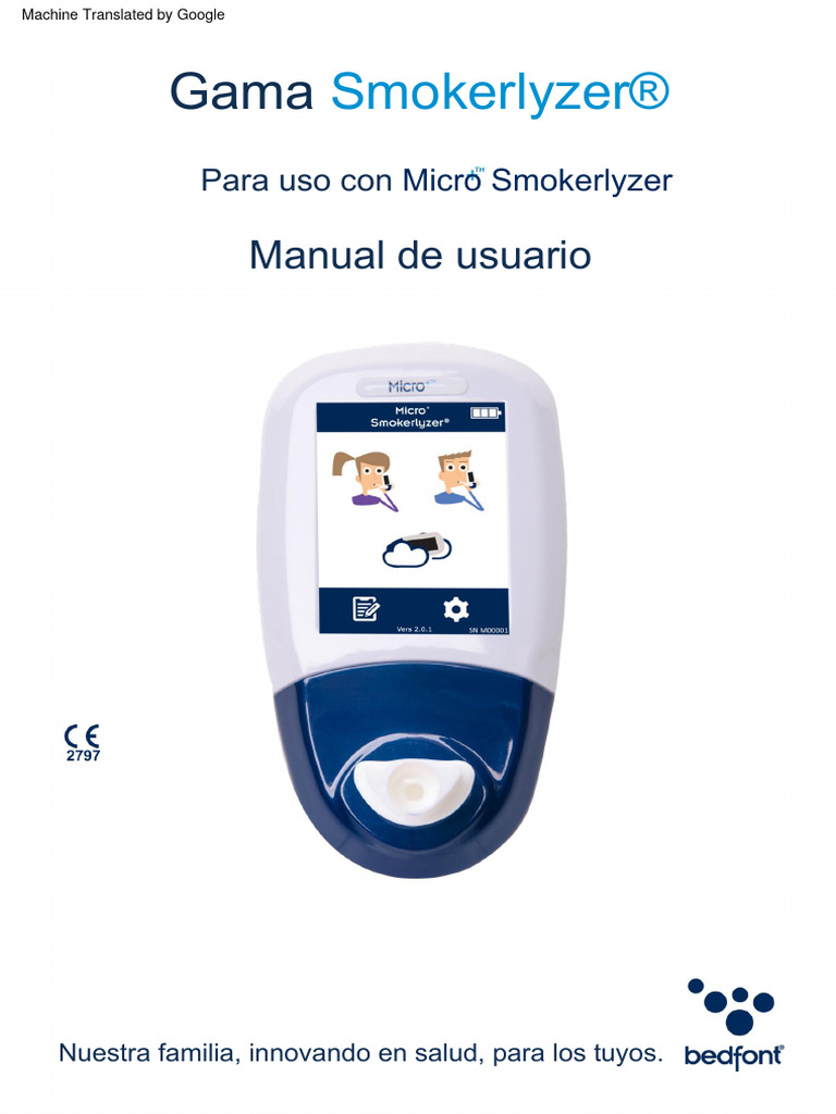 ES-Smokerlyzer-Manual | PDF | Imagen de resonancia magnética ...