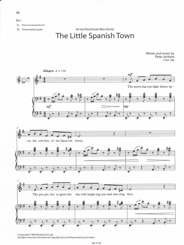 The-little-Spanish-town | PDF