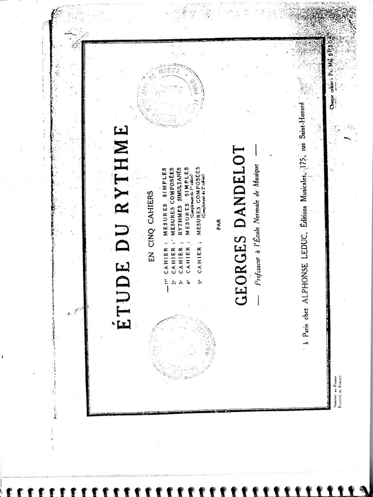 Dandelot - Libro I | PDF