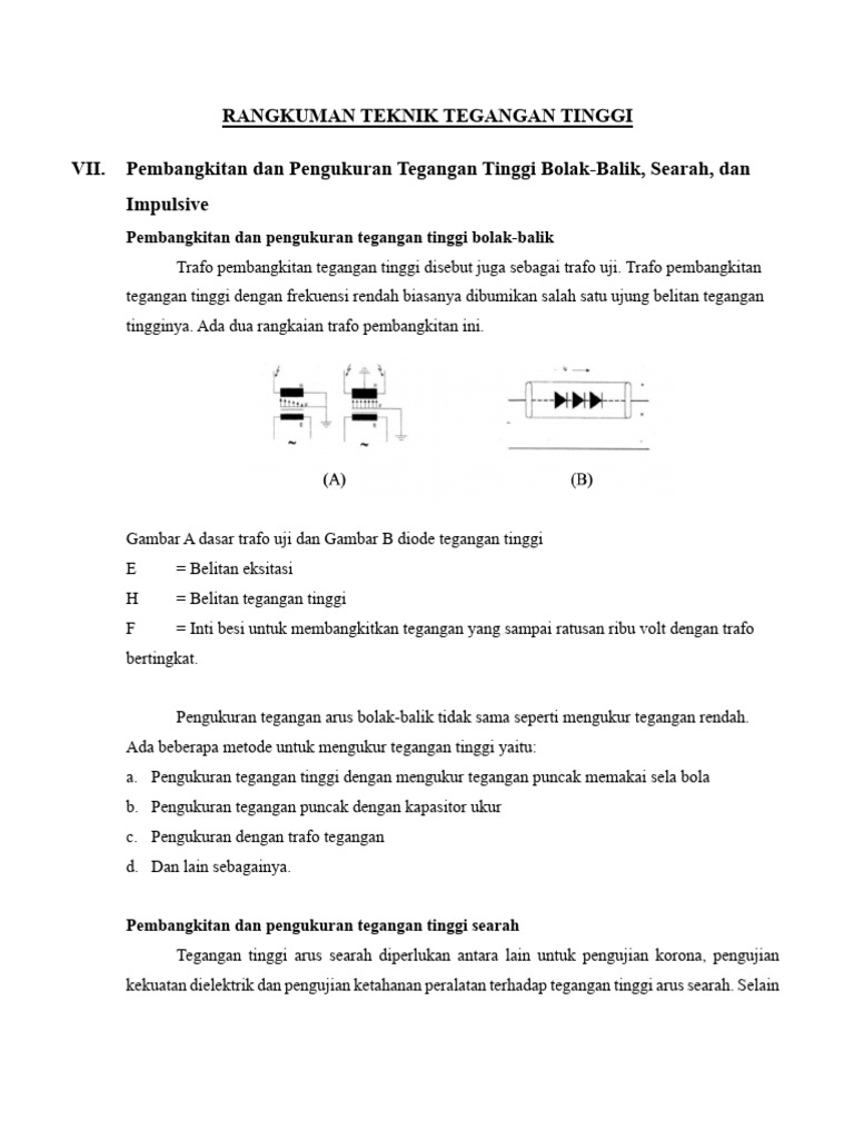 Teknik Tegangan Tinggi - 7,8,9 | PDF | Sains & Matematika