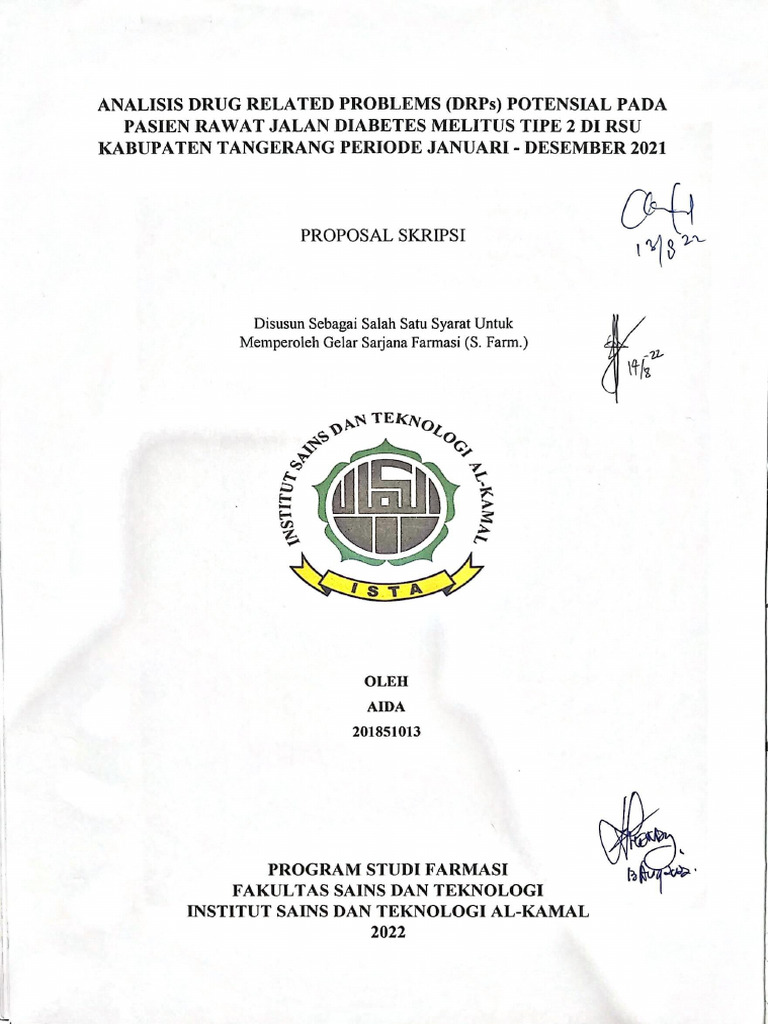 Acc Revisi Proposal Dan Kartu Bimbingan | PDF