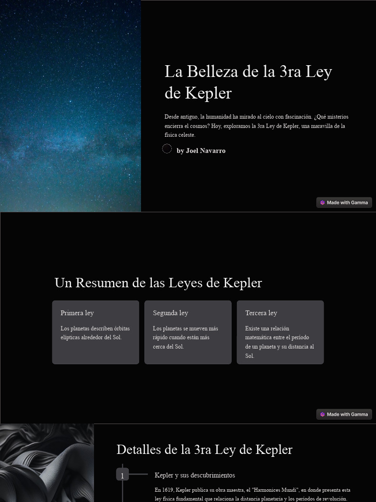 La Belleza de La 3ra Ley de Kepler | PDF | Exoplaneta | Johannes Kepler