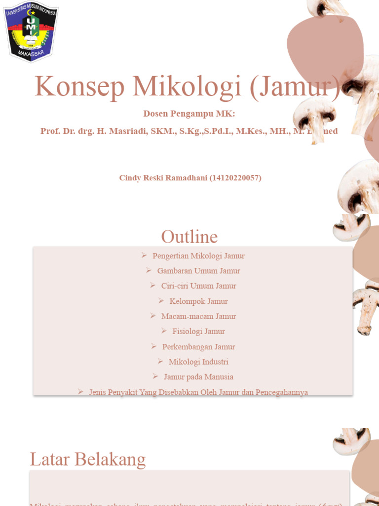 Mikologi Jamur | PDF