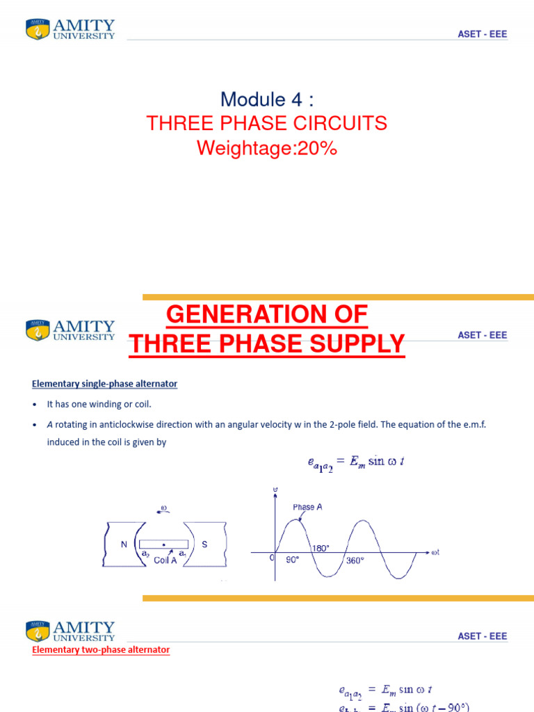 Module4_complete | PDF | Electricity | Electromagnetism