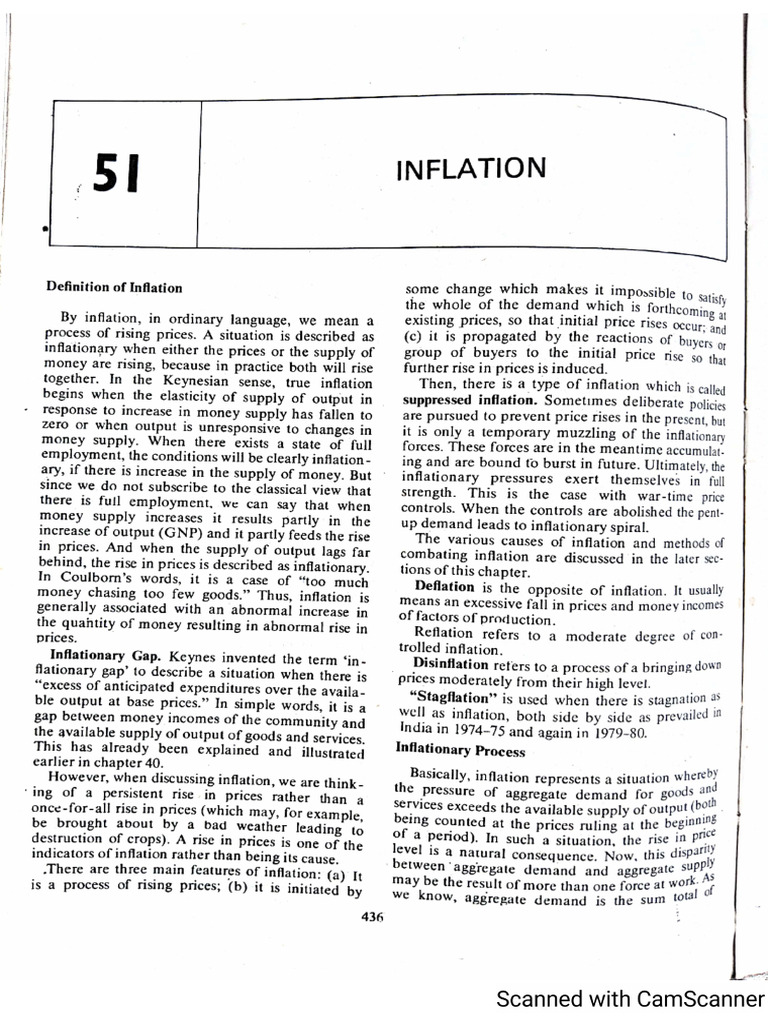 Inflation | PDF