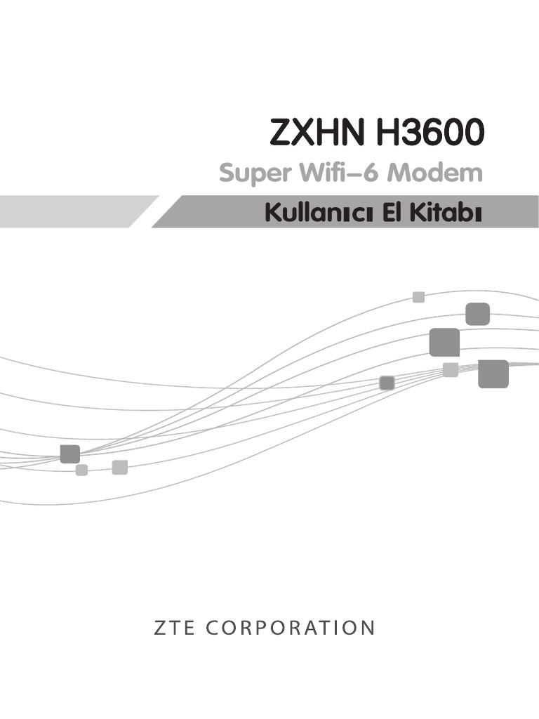 Zte h3600 | PDF
