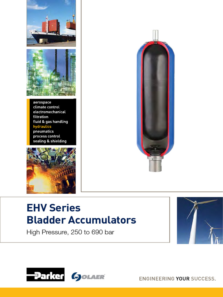 High-Pressure Bladder Accumulators | PDF | Valve | Materials
