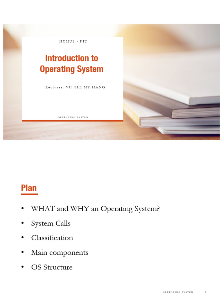 OS - C1 - Introduction To OS | PDF | Operating System | Kernel (Operating System)