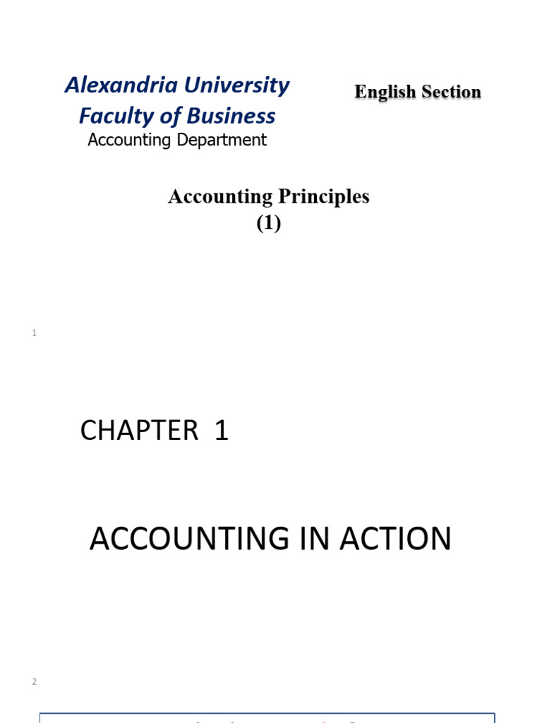 Ch 1 part 1 | PDF | Equity (Finance) | Financial Accounting