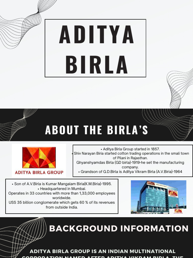 Aditya Birla | PDF | Economies