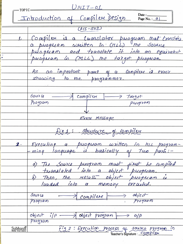 CD notes unit-1 | PDF