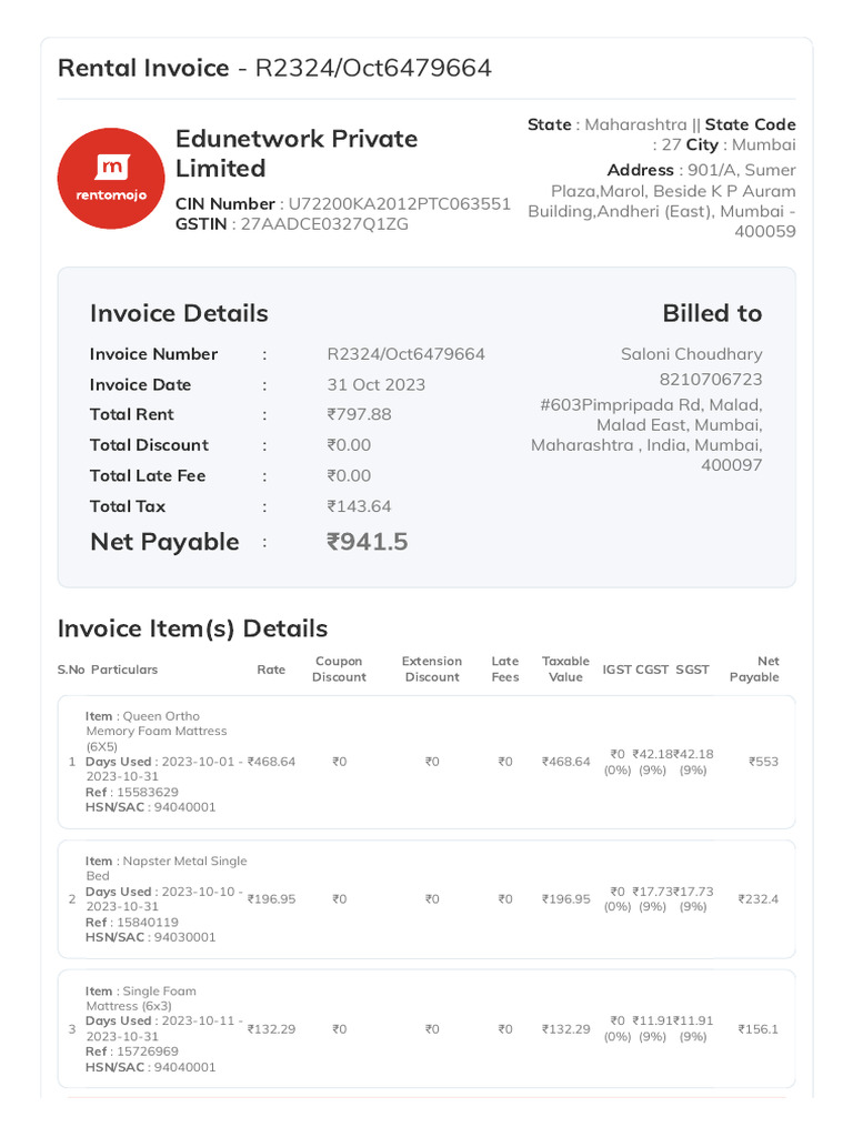 RentoMojo - Start Renting - Furniture, Appliances, Electronics (2) 1 ...