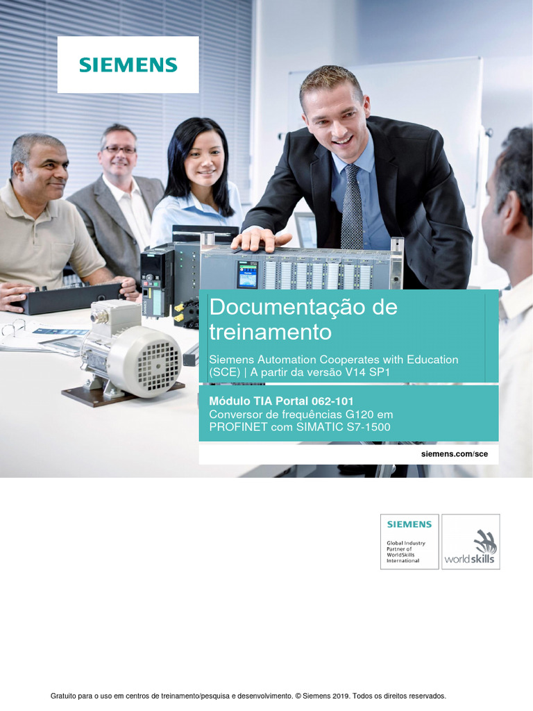 Sce 062 101 Frequency Converter g120 PN s7 1500 r1909 PT | PDF | Rede de computadores | Motores