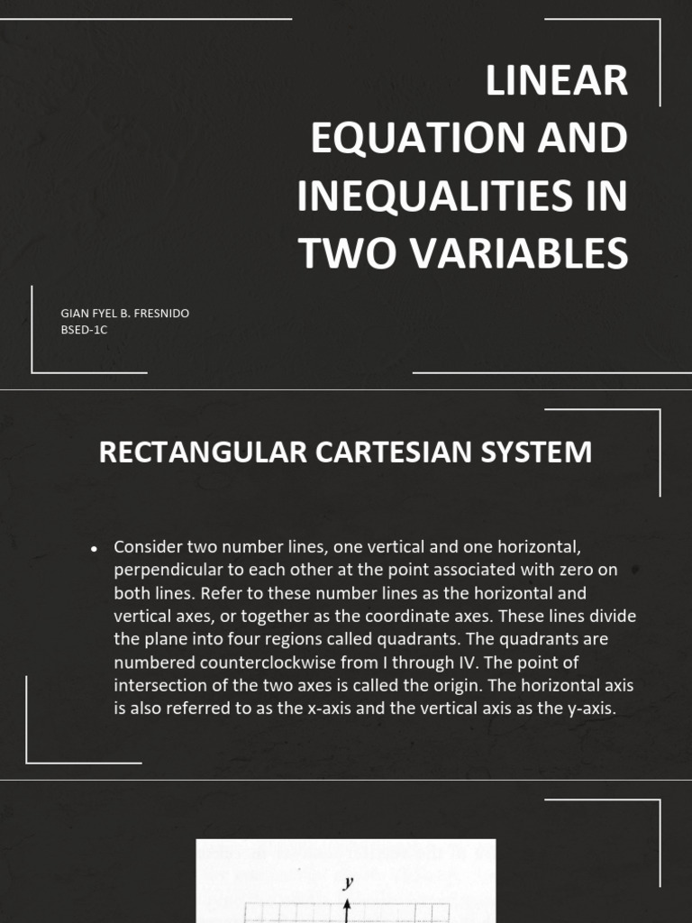 Algebra Chapter 3 Group 3 Compiled Compressed Pdf Cartesian Coordinate System Line Geometry