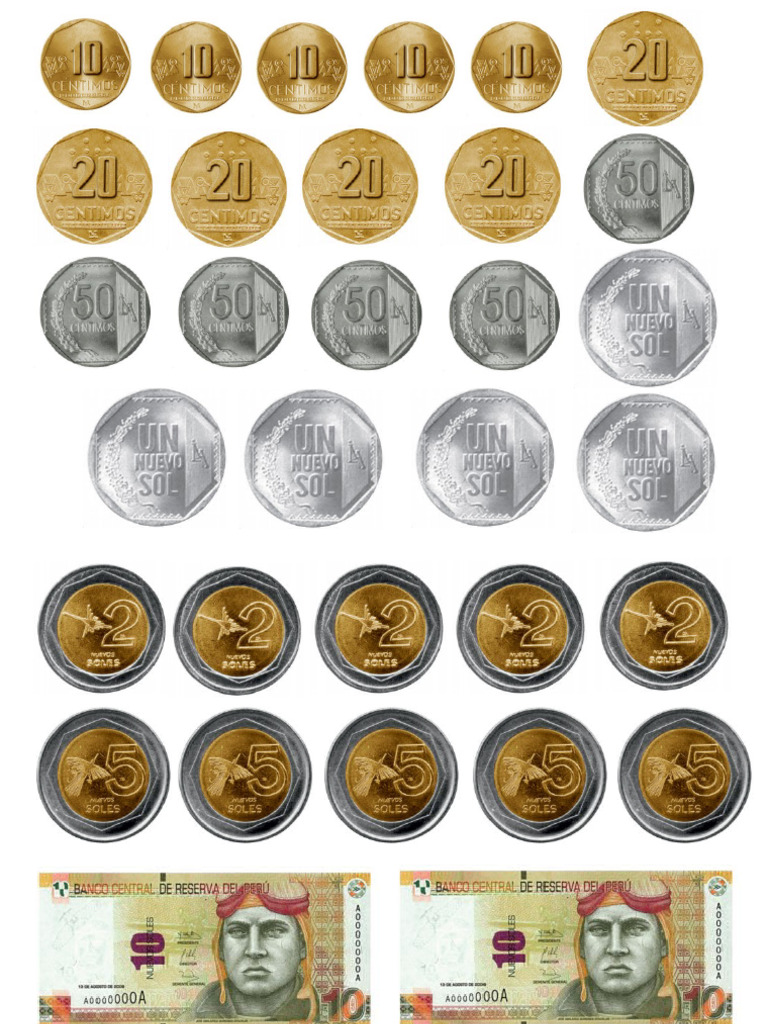 Monedas y Billetes Peruanos | PDF