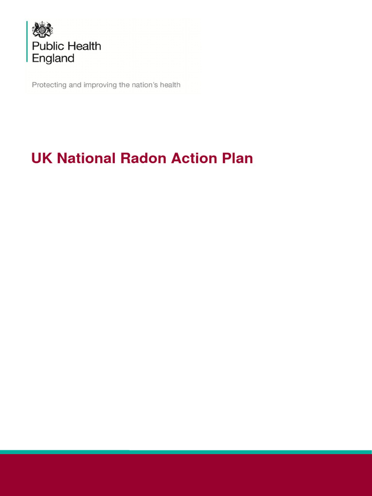 UK National Radon Action Plan | PDF | Radioactive Decay | Occupational ...