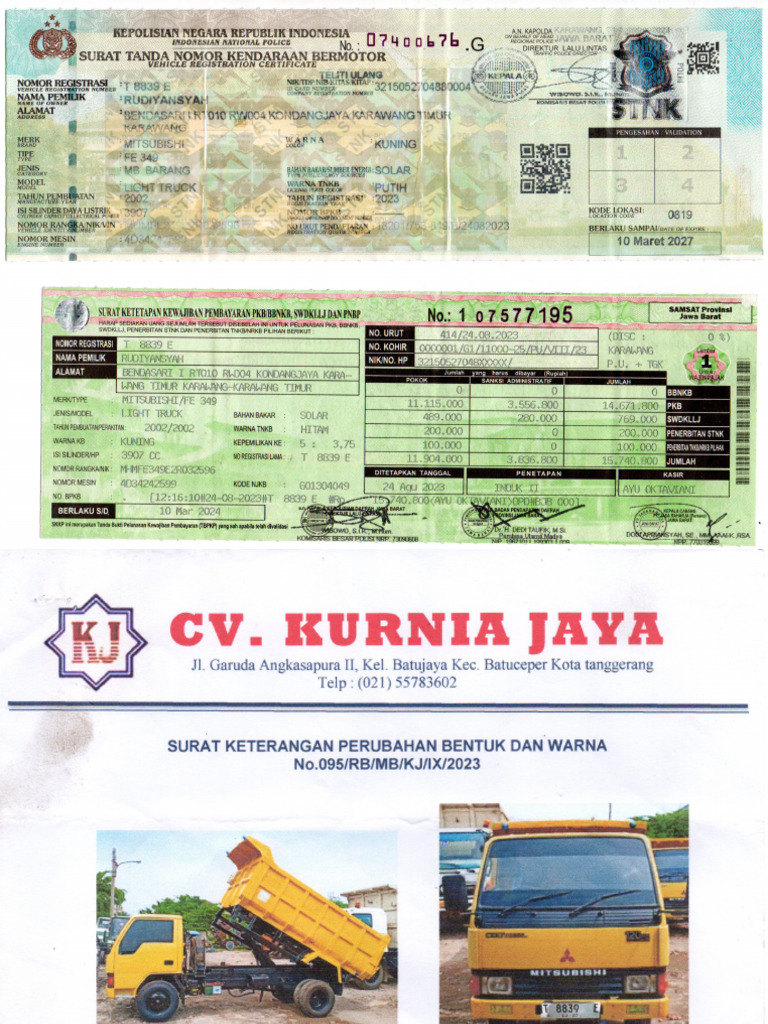 Rubentika Truk PH | PDF