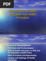 Health Education Lecture Notes | PDF | Motivation | Motivational