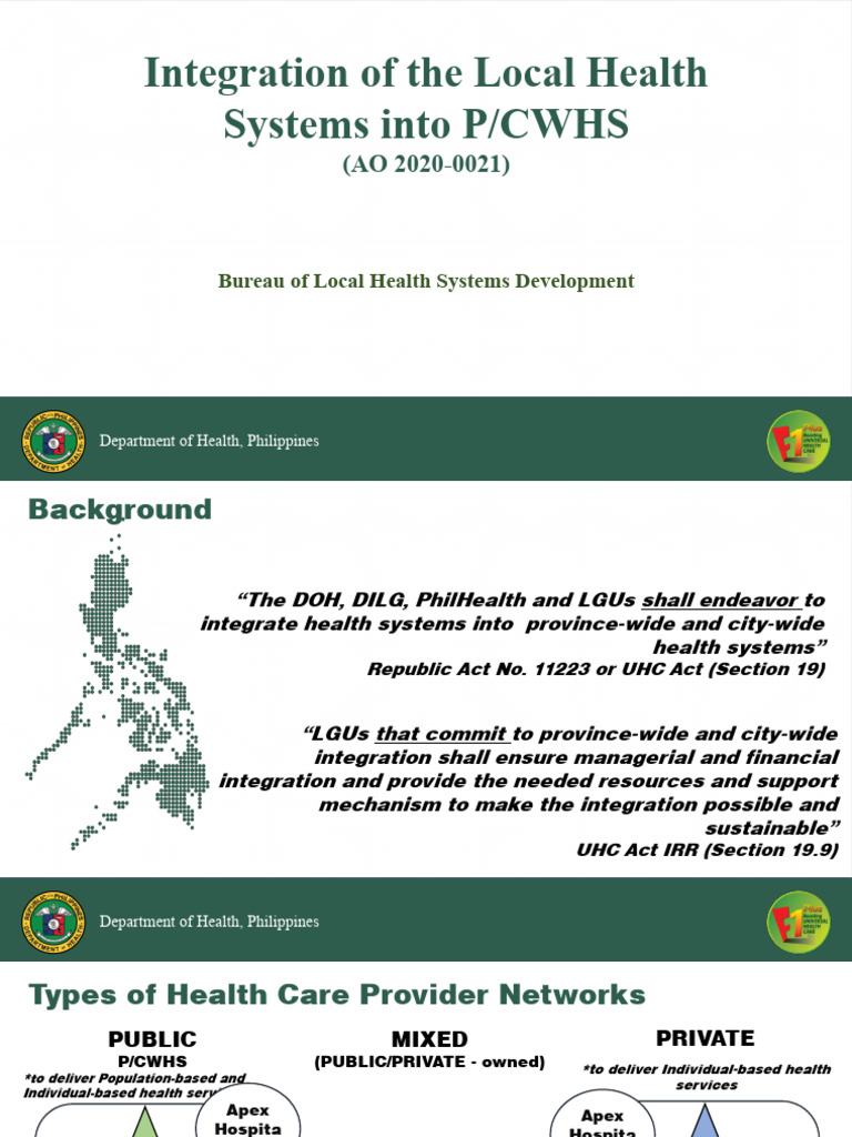 Integration of Local Health Systems in PH | PDF | Health Care | Health ...