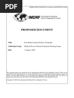 PMCF Evaluation Report Template Guide | PDF | Medical Device | Risk ...