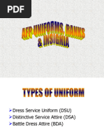 AAFC Badges of Rank | PDF