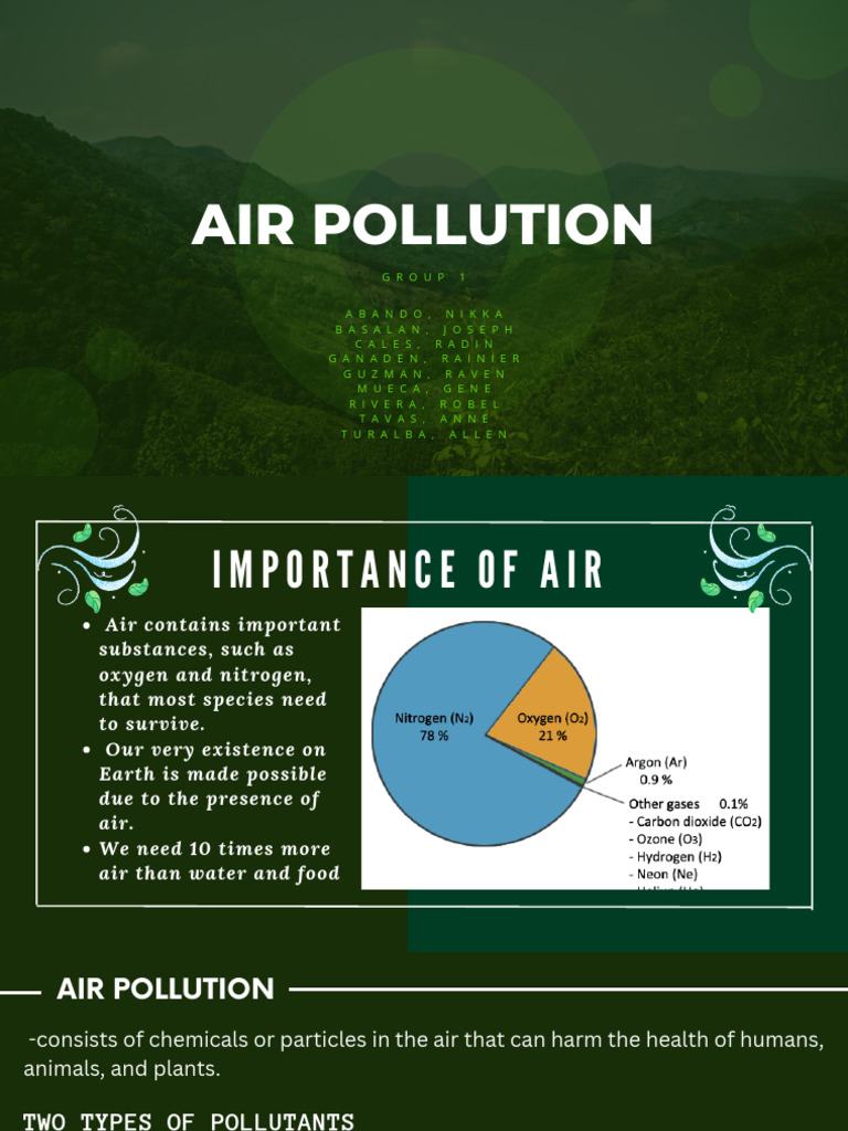Air Pollution | PDF | Air Pollution | Particulates
