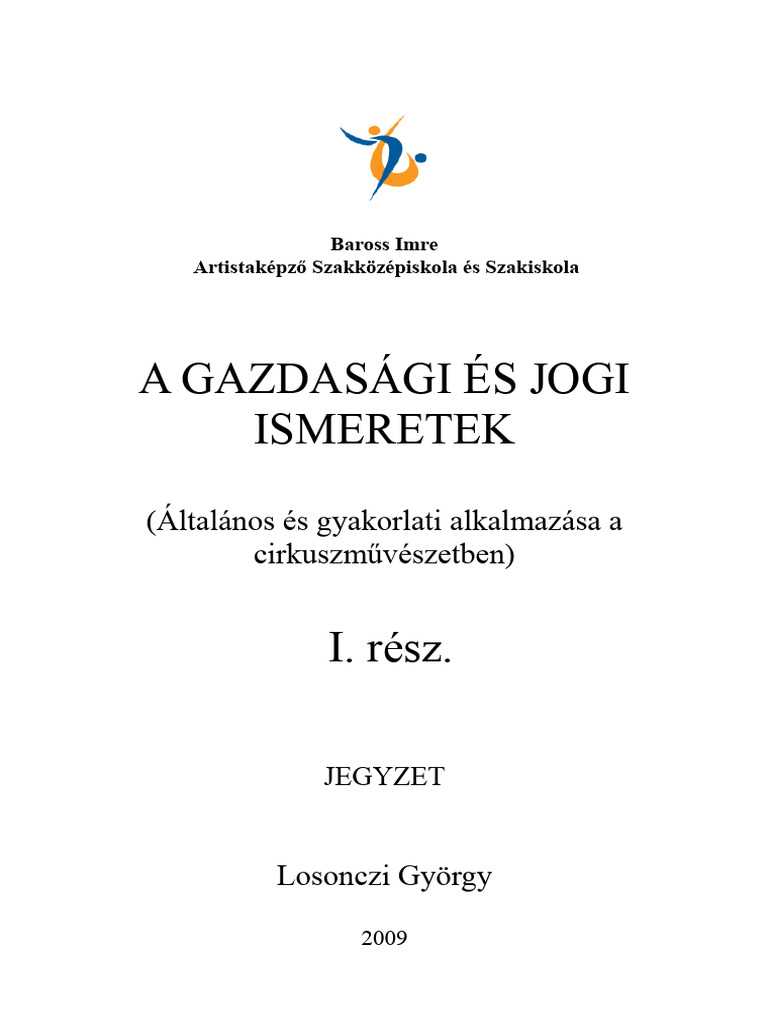 Gazd Es Jog A Cirkuszm 1 Rezs 1kiadas WEBRE | PDF