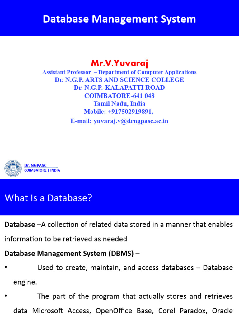 I-Mha - Unit-Iii | PDF | Databases | Information Technology Management