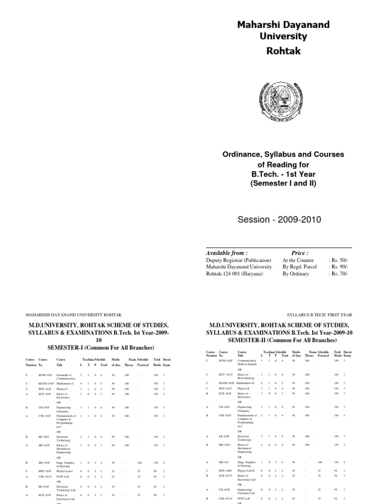 B.tech 1st Year Common With All Branche88s | PDF | Pointer (Computer Programming) | Matrix ...